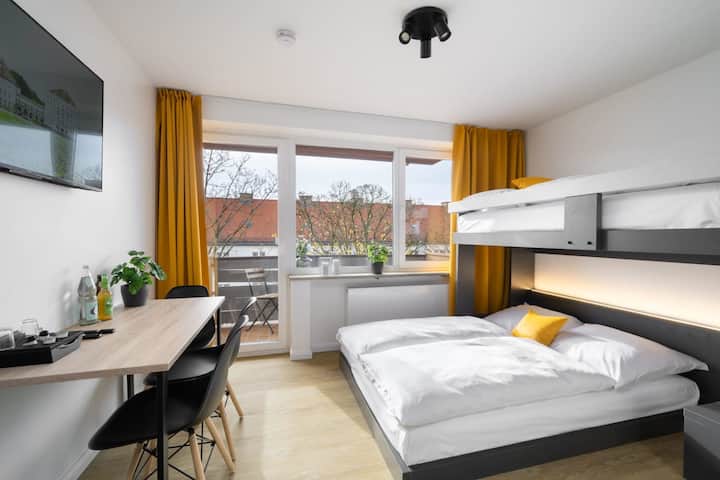 Homaris München Laim - Apartment Für 3 Mit Balkon - Munich
