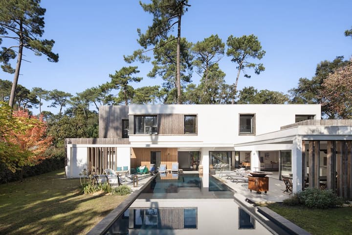 Villa Les 3 Pins Avec Piscine Chauffée - Soorts-Hossegor