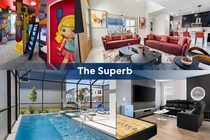 The Superb | New Dreamy Amenities - Dream Location - Camping World Stadium - Orlando