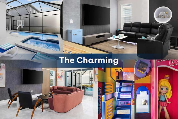 The Charming | Shiny New House Steps To Universal - Camping World Stadium - Orlando
