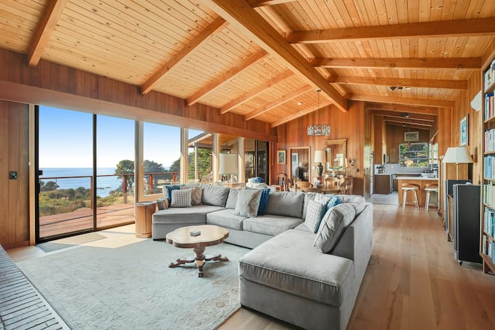 4br Dog Friendly, Ocean View Retreat - Mendocino, CA