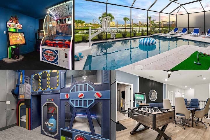 Legendary Lair | Pvt Theater, Arcade, Near Parks - Orlando