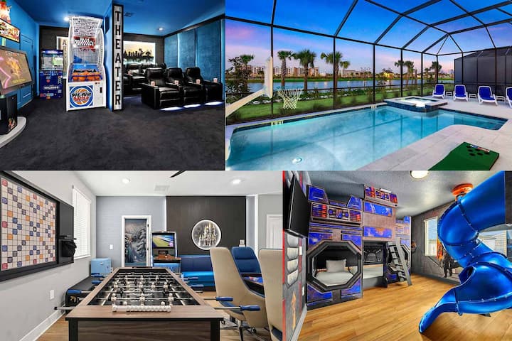 Glorious Getaway | Epic Theme Rms, Theater, Pool - Ocoee, FL