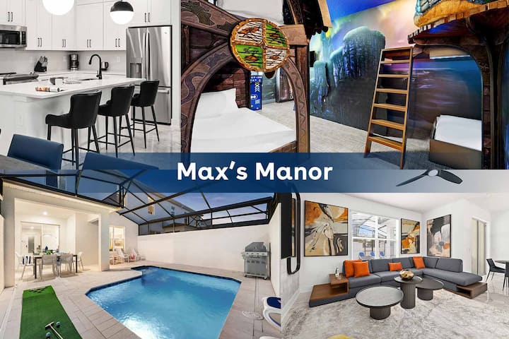 Max’s Manor | New Home W/ Pool, Large Master Suite - Orlando, FL
