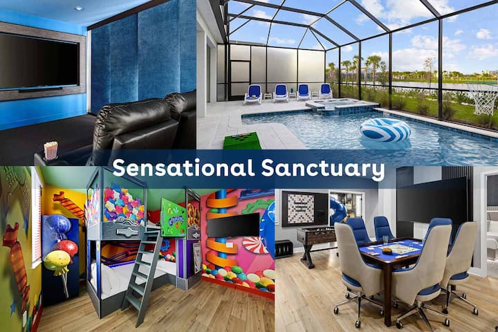 Sensational Sanctuary | New Unique Home W Candy Rm - Orlando, FL