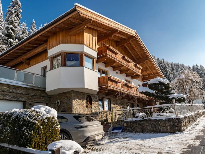 Grand Appartement Avec Sauna, 200m Du Bus De Ski - Itter
