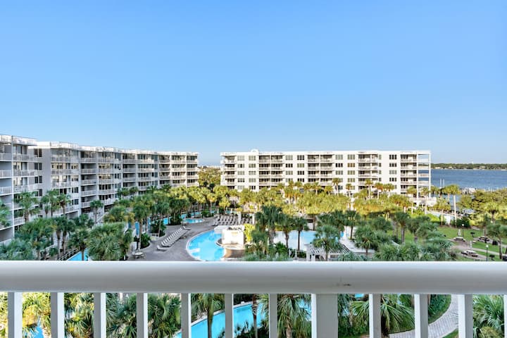 Dw Osprey 605 ~ Stunning Bay Views ~ Lazy River - Fort Walton Beach, FL