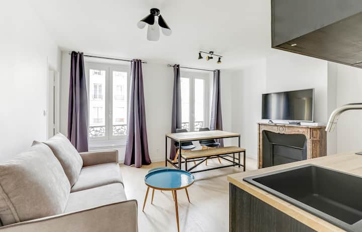 A Great 52sqm 2-bdr Near Nation - París