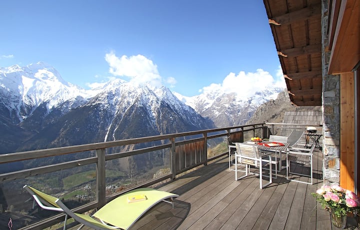 Chalet 270 M2 | Hammam, Gym, Balcon + Vue Montagne - Les Deux Alpes
