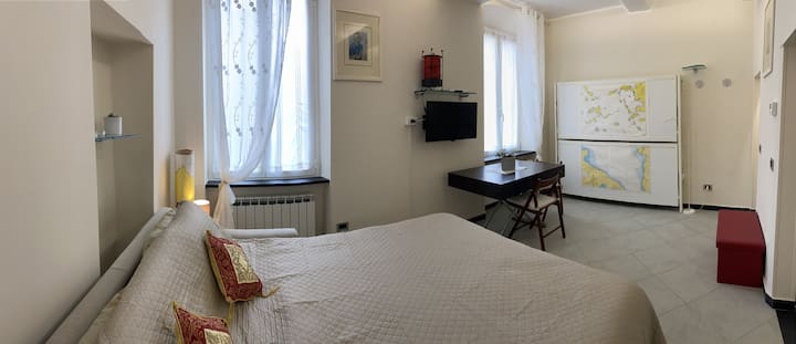 Appartement-classique-douche-vue Ville - Chiavari