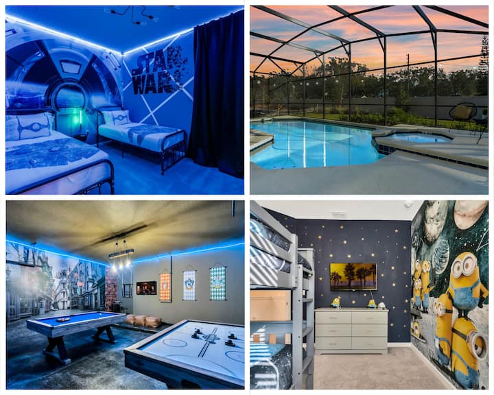 Bv310mb - Disney & Universal Heroes - 16 Guests - Kissimmee, FL