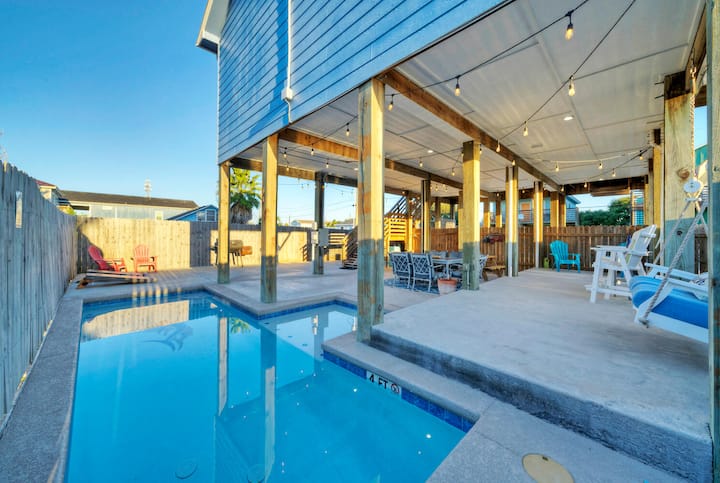 Priv Pool, Walk To Marina + Eateries | Marlin Azul - Port Aransas, TX