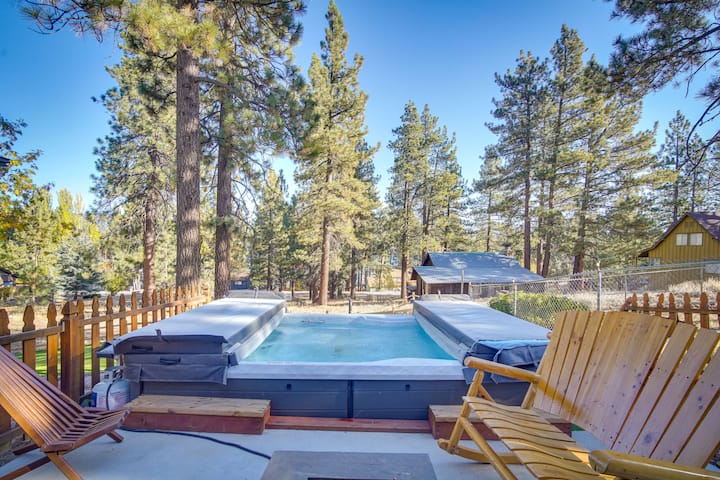 1 Mi To Lake: Home W/ Hot Tub & Gazebo In Big Bear - Big Bear Lake