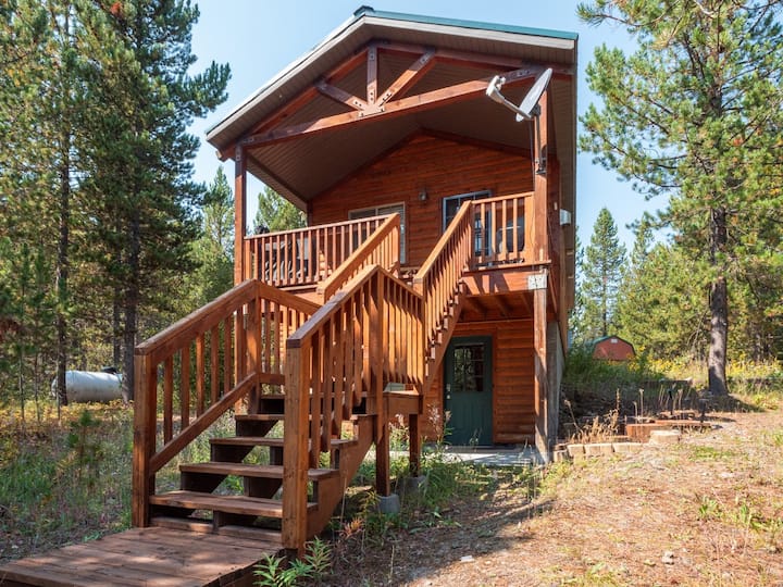 Nature's Nook | Smoker Bbq | Fire Pit | Ac - Island Park, ID