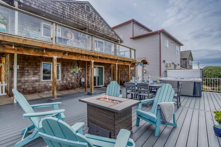 Ocean Views|hot Tub|dogs Ok|close To Beach - Lincoln City, OR