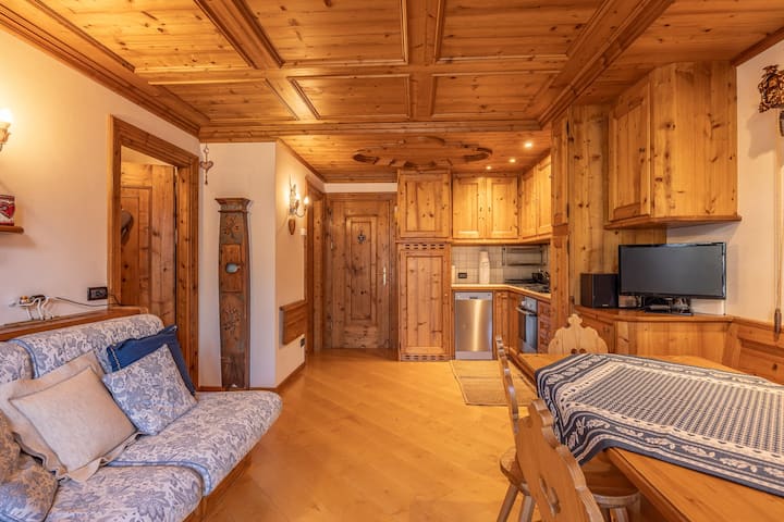 Casa Lacedel 2 On Ski Slopes - 科爾蒂納丹佩佐