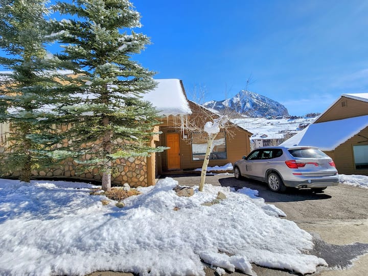 123 Snowmass: Walk To The Resort, View Of Mt. Cb - 克雷斯特德比特