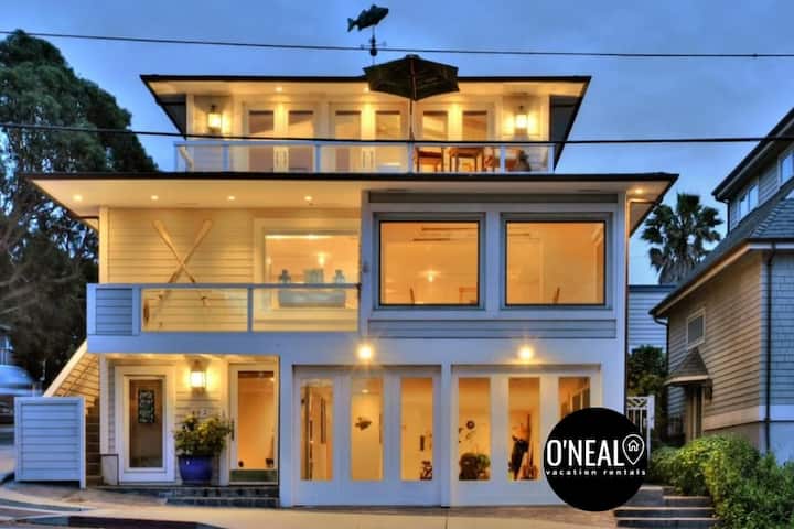 Harbor View Home - 7 Bed Beachhouse - 聖塔克魯茲
