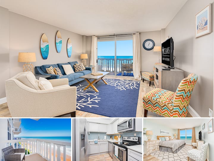No-drive Beach!ormond Oceanfront-aquarius #705 - Ormond Beach, FL