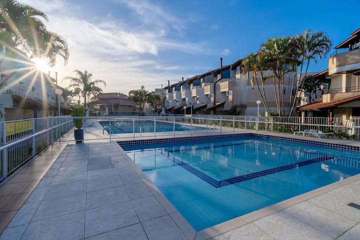 Casa 3 Suites Beira-mar Piscina Conforto 8 Pessoas - Florianópolis