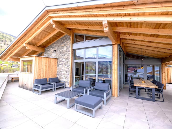 Penthouse Avec Terrasse Et Sauna - Murau