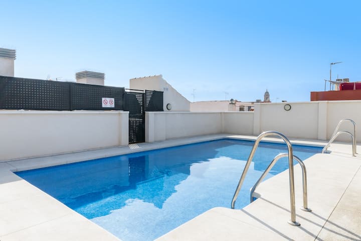 -Malagasunapts-cervantes Pool&parking - Málaga