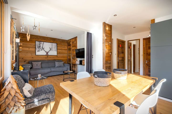 Centre Village Et Vue Magnifique + Parking - La Clusaz