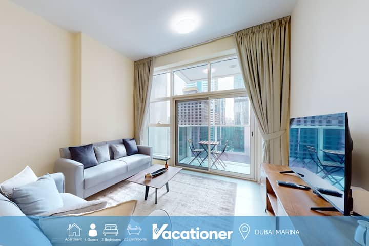 Marina Arcade - Neat Two Bedroom - Dubai Marina