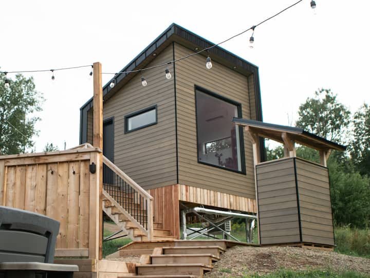 Mini-chalet Au N.-b. Avec Bain Tourbillon - Nouveau-Brunswick