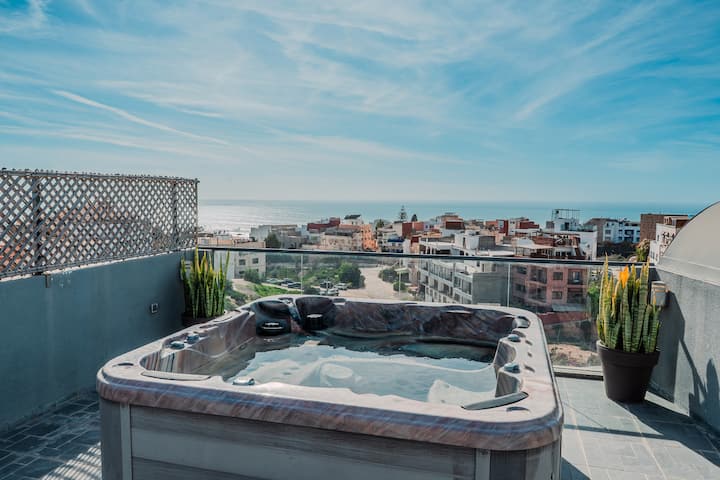 La Petite Palmeraie - Apt 8 -  Rooftop & Jacuzzi - Taghazout