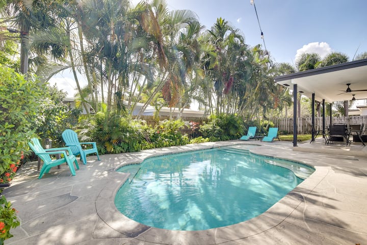 Heated Pool & Fenced Yard: Pompano Beach Home - Lighthouse Point, FL