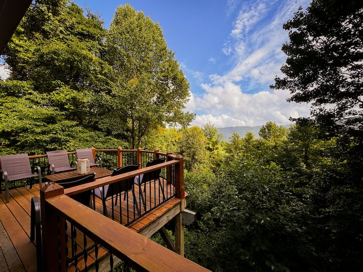 Fireplace, Hot Tub, And Pet-friendly - 阿什維爾