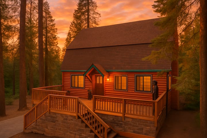 The Stew Cabin ~ Cozy Escape + Fireside Memories - Shaver Lake, CA
