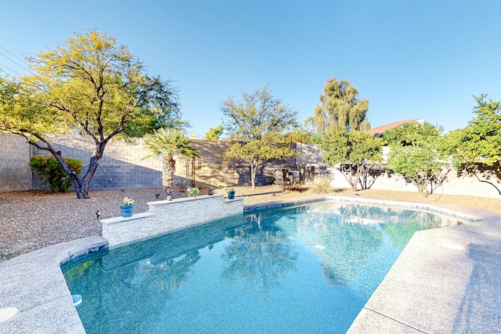4br Dog-friendly Desert Home With Office & Pool - Oro Valley, AZ