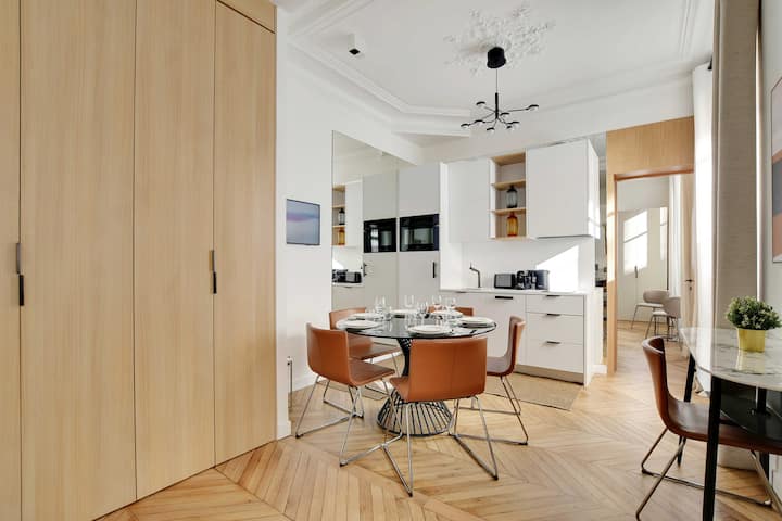 Appt Accueillant - 3br/6p - Passy/tour Eiffel - 