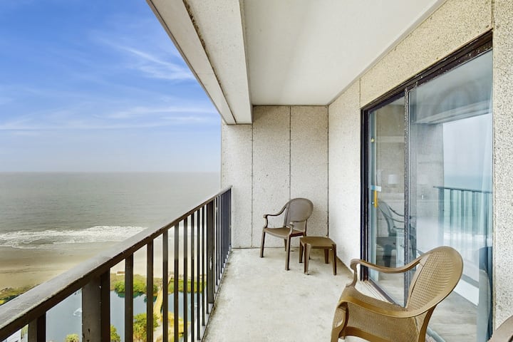 2br Oceanfront Condo W/hot Tubs, Pools, Tennis - Surfside Beach, SC