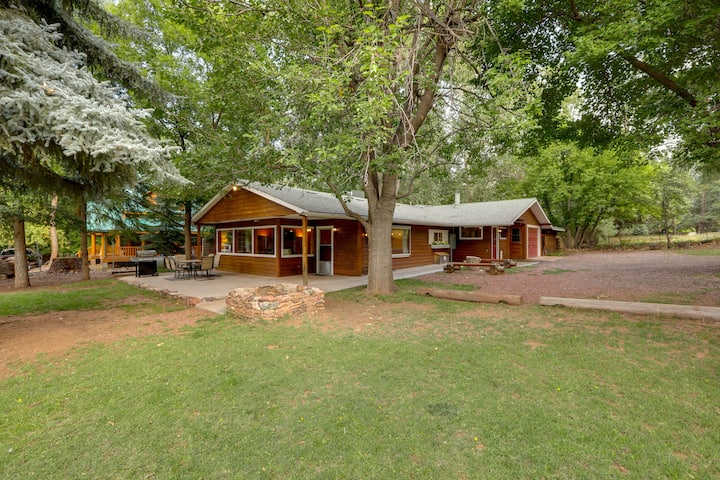 8 Mi To Fossil Springs Trailhead: Pine Retreat! - Pine, AZ