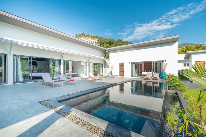 Bai Saho Villa 4br - Private Pool & Walk To Beach - Thailand