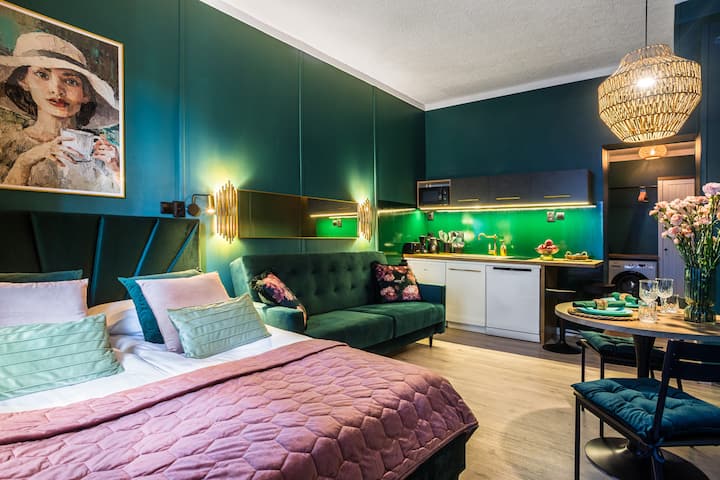 Beautiful Słowacki Studio | Near Railway Station - Katowice