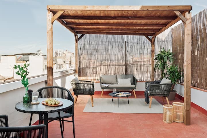 Isola - 1 Bedroom And Terrace In Eixample Dreta - Barcelone