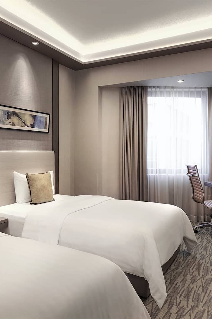 Stylish Deluxe Twin Bed Room In City Centre - Singapore