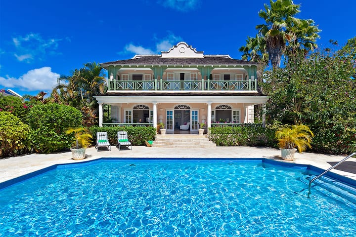 Family Villa With Private Pool, Sea Views- Firefly - Barbados