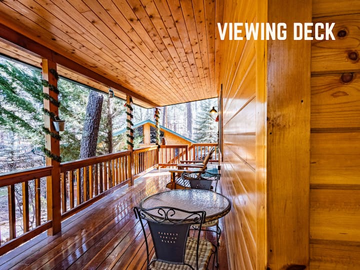 Romantic Cabin | Fireplace & River Sounds | Hiking - Ruidoso, NM