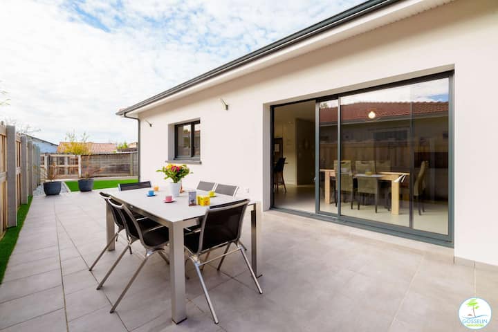 Biscarrosse Bourg Villa Avec Jardin Classé 2 éToil - Parentis-en-Born