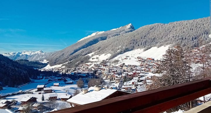 Bel Appartement Avec Vue Magnifique Sur Le Village - La Clusaz