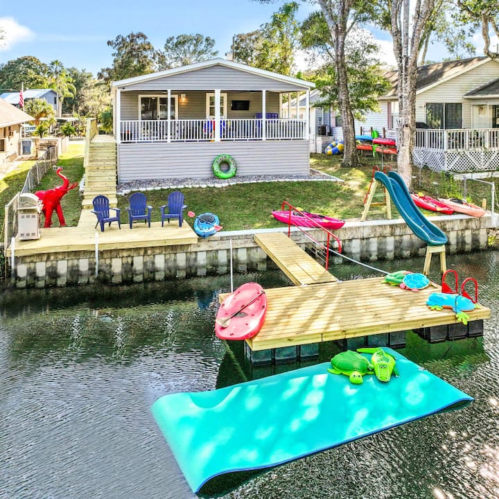 Water Slide, Kayaks, Swim Mat - Weeki Wachee River - Weeki Wachee, FL