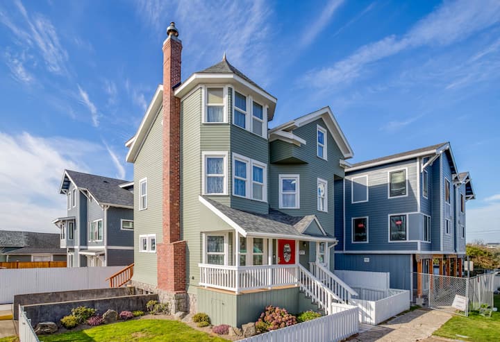 Nye Beach Victorian|ocean Views|beach Nearby - Newport, OR