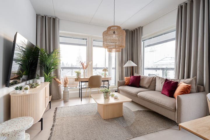 New 2br Apt With Balcony, Sauna & Great Location - Tampere