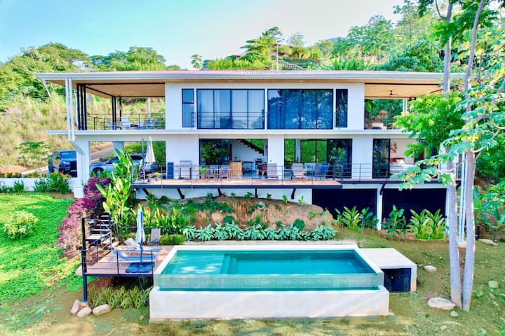 Jungle Villa W/ocean View, Wildlife & Private Pool - Costa Rica