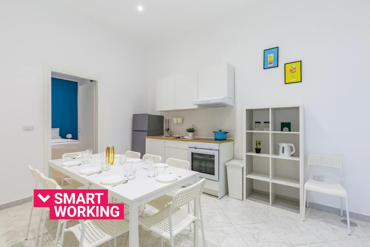 White&blue Apartment At Sanità By Wonderful Italy - Naples